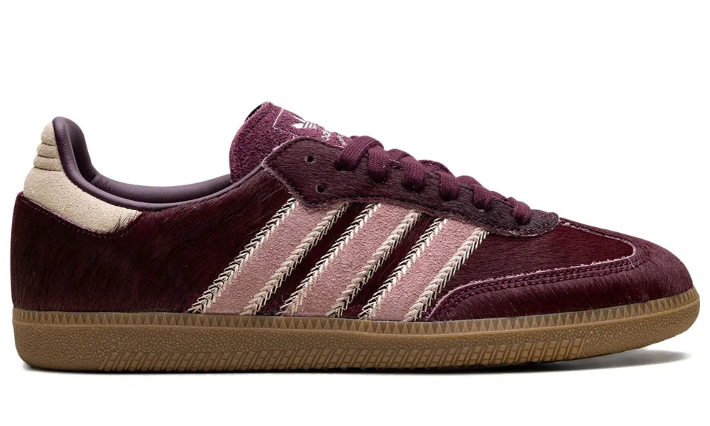 Adidas Samba OG "Maroon/Sand Strata/Pony" – EBITAF